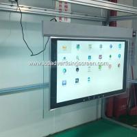 China Top Ceiling Oled Transparent advertising Indoor double sided Digital Signage for sale