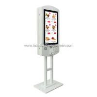 China FCC Double Sided 32 Inch LCD Self Ordering Kiosk For Restaurant for sale