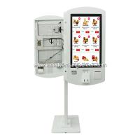 China FCC Double Sided 32 Inch LCD Self Ordering Kiosk For Restaurant for sale