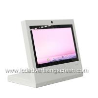 China 13.3 Inch Android Capacitive Touch Table Kiosk With Face Recognition Camera for sale