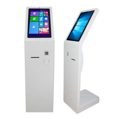 China 19'' Capacitive Touch Screen Query Machine 450cd/m2 With QR Scanner for sale