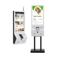 China 350nits Dual Sided LCD Touch Screen Kiosk For POS Terminal for sale