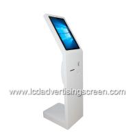 China Android 19in Capacitive Touch Screen AIO Floor Standing Kiosk for sale