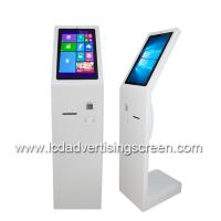 China Android 19in Capacitive Touch Screen AIO Floor Standing Kiosk for sale