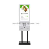 China 350cd/M2 Dual Screen AIO WiFi Fast Food Self Service Kiosk for sale