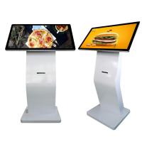 China 21.5in AIO LCD Touch Screen Kiosk With Terminal Printer for sale