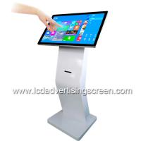 China 32 Inch Capacitive Touch LCD Totem With Printer for sale
