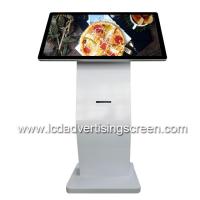 China 32 Inch Capacitive Touch LCD Totem With Printer for sale