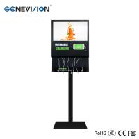 China Wired Charging 21.5 Inch LCD WiFi Kiosk With CMS Software for sale