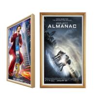 China 43in 350nit WiFi LCD Advertising Player With Wooden Frame for sale