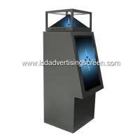 China Floor Standing 21.5 Inch 3D Hologram Showcase 32 Inch Vertical Touch for sale