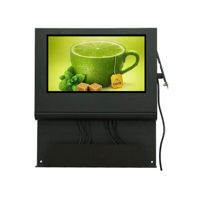 China 15.6'' Wall Mounted Android Advertising LCD Display video player With Phone Charging dock for sale