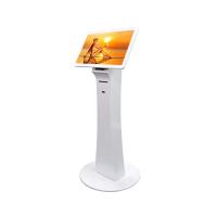 China 21.5'' floor standing WIFI Multi Touch mini totem All In One PC LCD Kiosk With Printer for sale