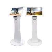 China 21.5'' floor standing WIFI Multi Touch mini totem All In One PC LCD Kiosk With Printer for sale