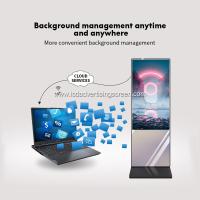 China 300Cd/M2 Fittness Advertising Mirror Kiosk Display Video Player for sale
