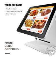 China 250CD/M2 Dual Screen 1920x1080 TFT Supermarket Cashier With Printer for sale