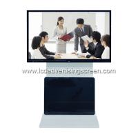 China Floor Standing 400cd/2 Interactive Touch Whiteboard Steel Nano Surface for sale