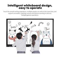 China 65 Inch 400CD/M2 Dual Screen LCD Interactive Whiteboard 20 Point Multi Touch for sale