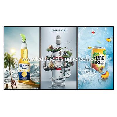 China Splicing Screen Seamless Indoor LCD Video Wall Panel For Advertising for sale