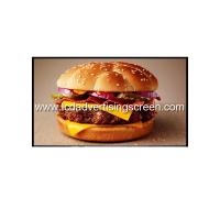 China 3.5mm Bezel 500nits Restaurant LCD Video Wall Menuboard Display Monitor Shopping Window Food Display Video wall Screen for sale