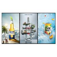 China 3.5mm Narrow Bezel 55In BOE LCD Advertising Player Wall Mount for sale