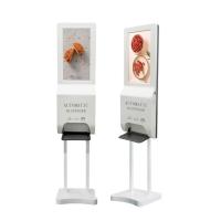 China 21.5inch Hand Sanitizer Dispenser Android Digital Signage With Cms Software for sale
