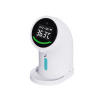 China Fever Detector Mini IR Thermometer With Sanitizer Spray Gel Dispenser for sale