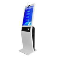 China Visitor Registration Payment 400cd/M2 Self Service Kiosk Machine 32 inch for sale