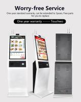 China Visitor Registration Payment 400cd/M2 Self Service Kiosk Machine 32 inch for sale