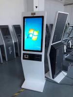 China Visitor Registration Payment 400cd/M2 Self Service Kiosk Machine 32 inch for sale