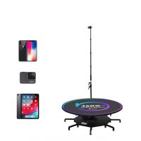 China Live Show 360 Rotating Selfie Camera Photo Booth Platform for sale