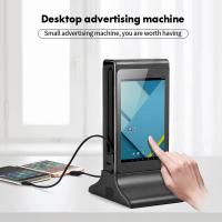 China ABS Plastic 8 Inch USB Wire Mobile Charging Kiosk RK3128 CPU for sale