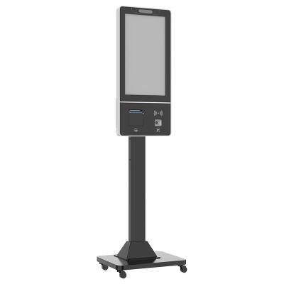 China CCC FCC CE 32 Inch RK3288 NFC Restaurant Self Service Kiosk Self Checkout for sale