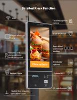 China CCC FCC CE 32 Inch RK3288 NFC Restaurant Self Service Kiosk Self Checkout for sale
