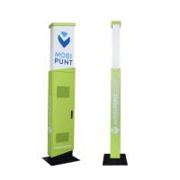 China 32 Inch Floor Standing Outdoor Digital Kiosk Brightness 2500nit With Camera for sale