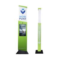 China 32 Inch Floor Standing Outdoor Digital Kiosk Brightness 2500nit With Camera for sale