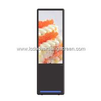 China Movable 43 Inch LCD Advertising Video Player With Casters for sale