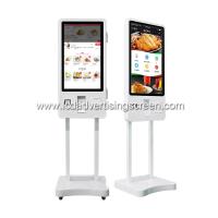 China Restaurant Self Service LCD Capacitive Touch Screen Kiosk 1920x1080 for sale