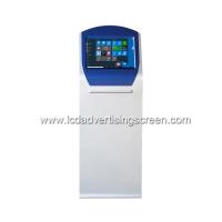China Ergonomic Self Service Touch Screen Kiosk 1920x1080P With Printer And Keyboard for sale