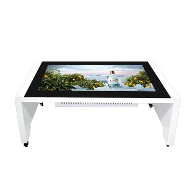 China 55 Inch Capacitive Touch Table Kiosk For Coffee Shop for sale