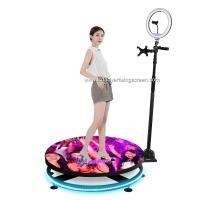 China Live Show 360 Degree Rotation Selfie Photo Booth Stand For Wedding Party for sale