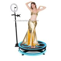China Live Show 360 Degree Rotation Selfie Photo Booth Stand For Wedding Party for sale