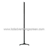 China 43in T Type Dual Screen Floor Standing Kiosk 1920x1080 for sale