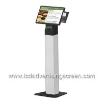 China 21.5 Inch Floor Standing Self Ordering Kiosk With NFC Reader for sale