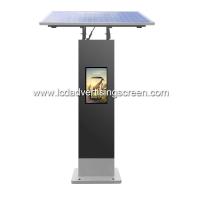China Outdoor Advertising IPS screen Floor Standing Kiosk 1920x1080 3840x2160 for sale