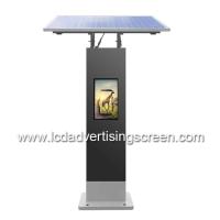 China IP65 Waterproof 21.5in Outdoor Digital Signage With Solar System for sale