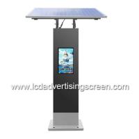 China IP65 Waterproof 21.5in Outdoor Digital Signage With Solar System for sale