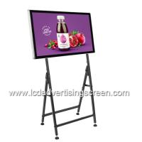 China 32 Inch WiFi TFT LCD Advertising Player 1920x1080 With Floor Standing Base for sale
