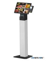 China Floor Standing Touch Screen Self Service Payment Kiosk For Restaurants for sale