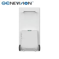 China Wireless Battery Powered Outdoor Advertising Display With Portable Wheels for sale